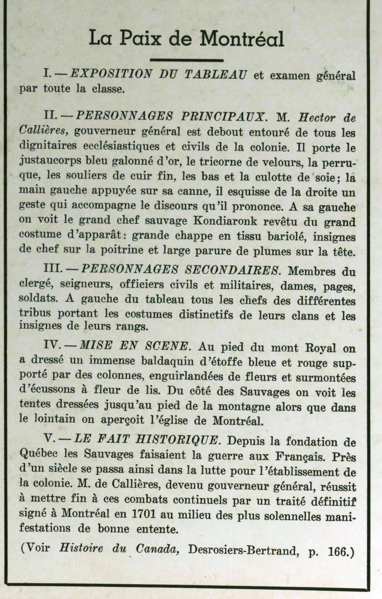 Capsule historique : l’enseignement de l’histoire nationale en 1921 ...